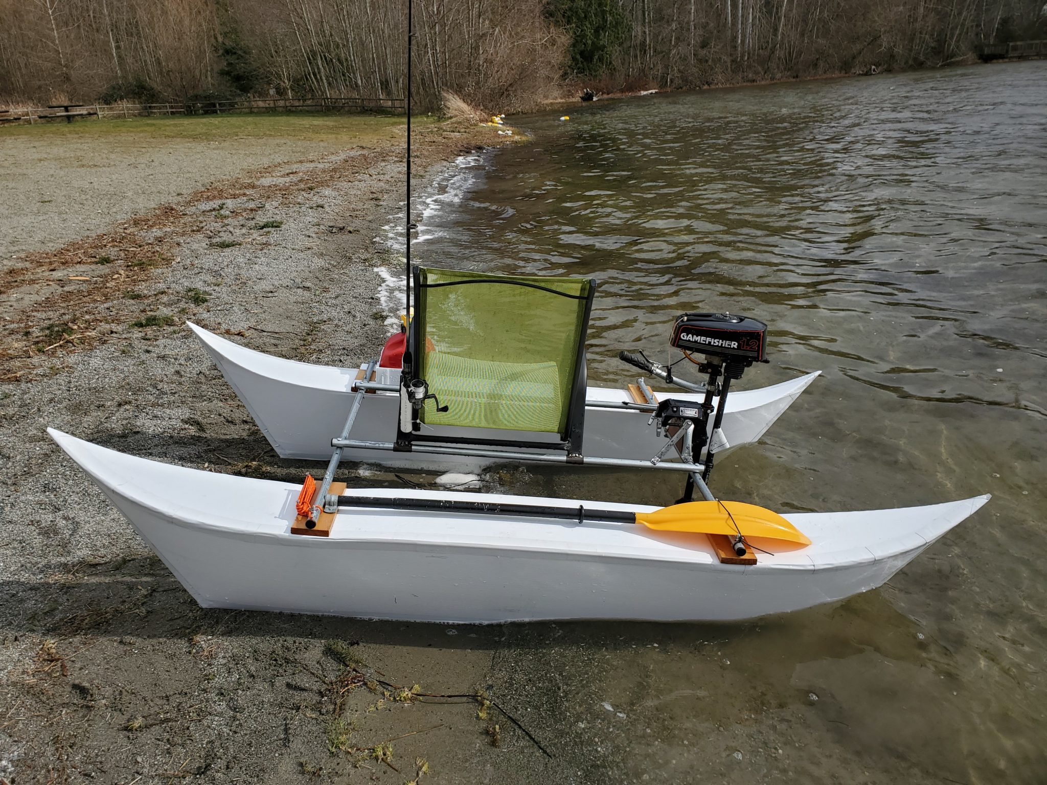 Mini Catamaran II - Elkinsdiy