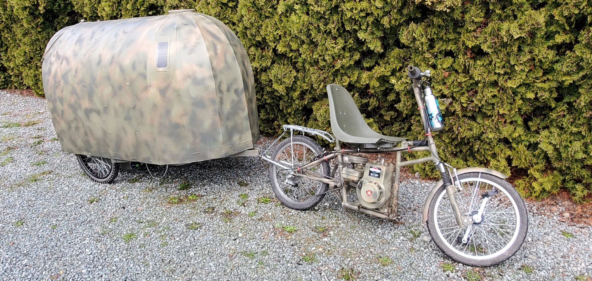 Briggs and Stratton motorized 6 speed bicycle - Elkinsdiy