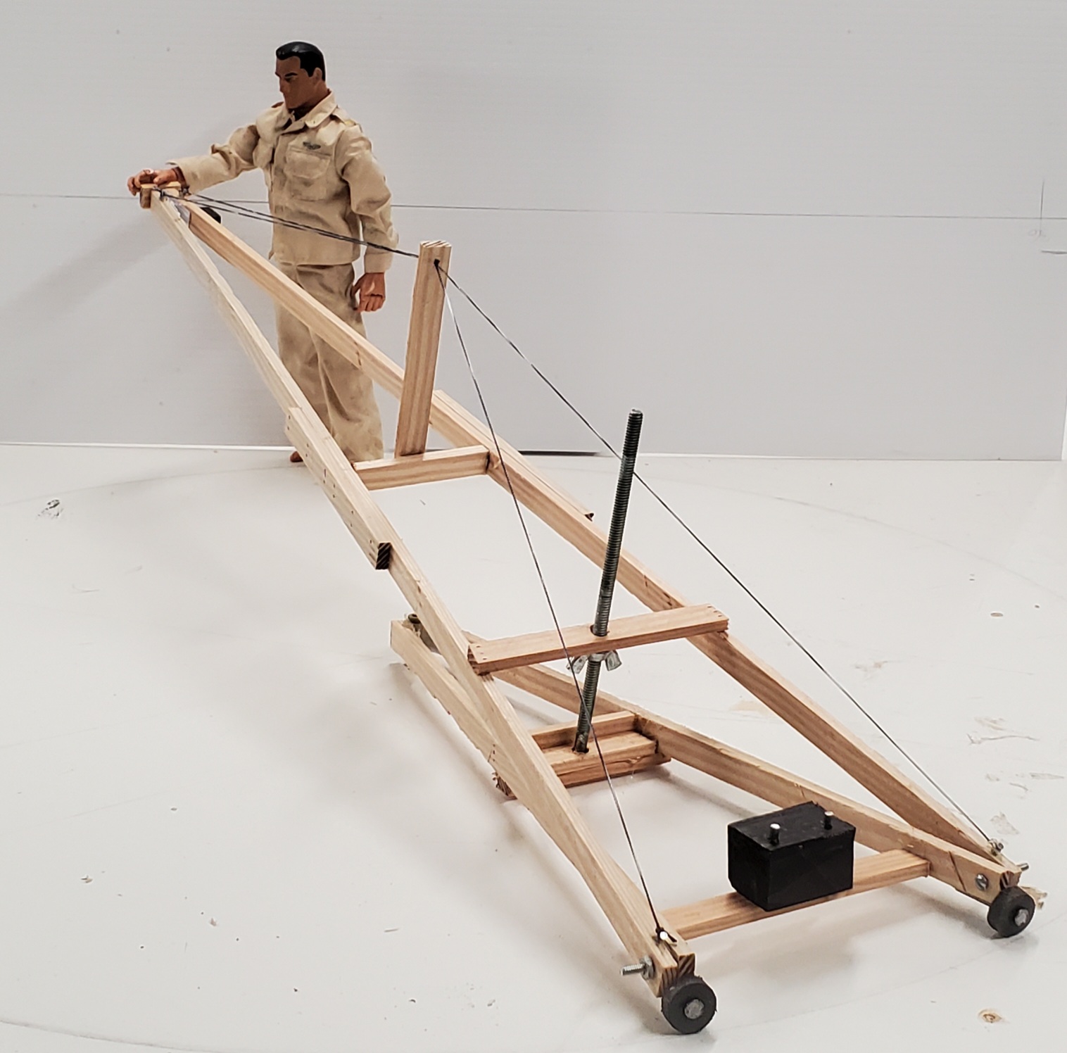 Cinderblock beehive dome building Jig - Elkinsdiy