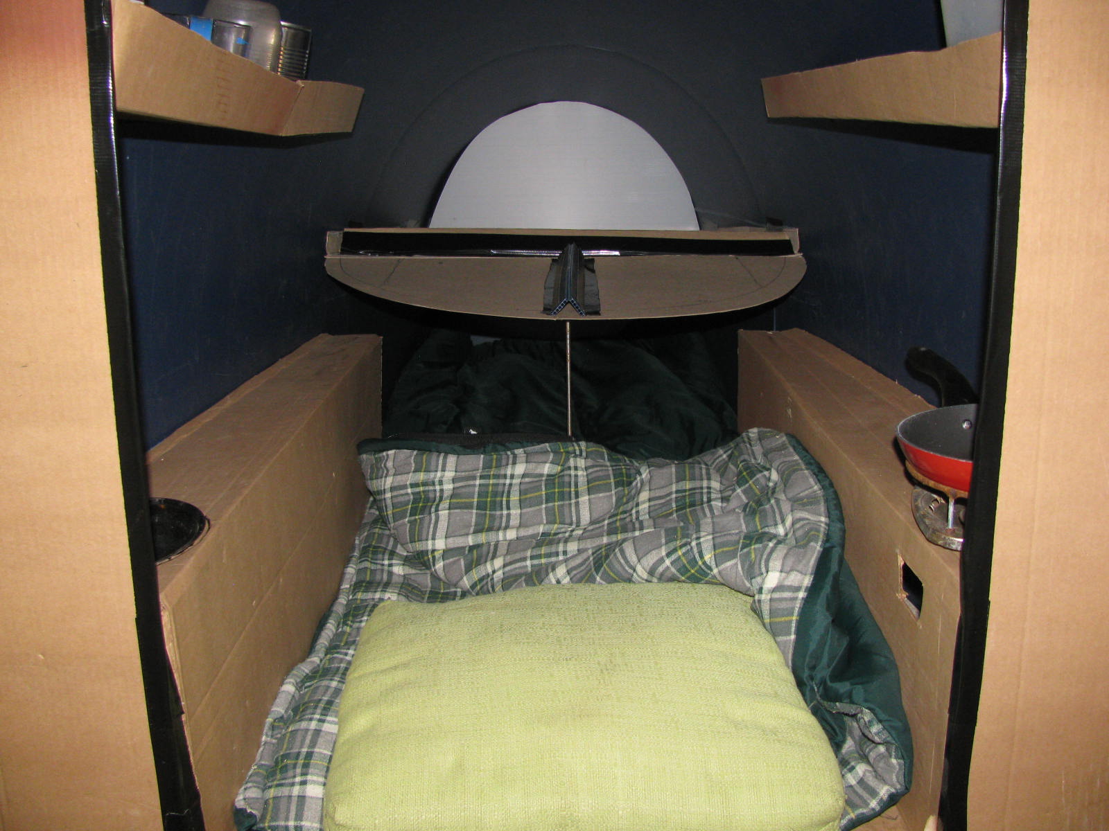 Nomad Bicycle Camper (first mock-up) - Elkinsdiy