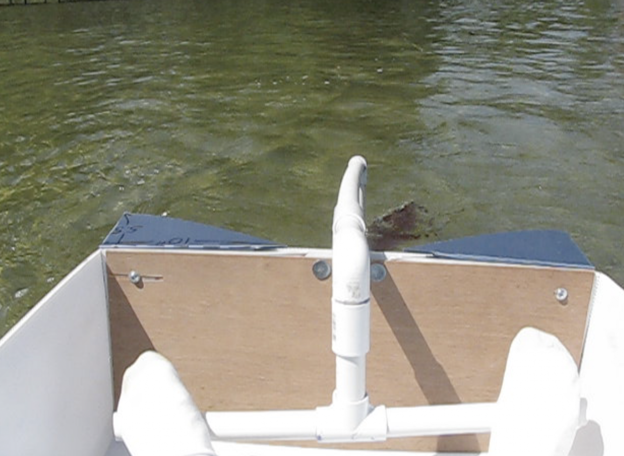 Fin propulsion boat - Elkinsdiy